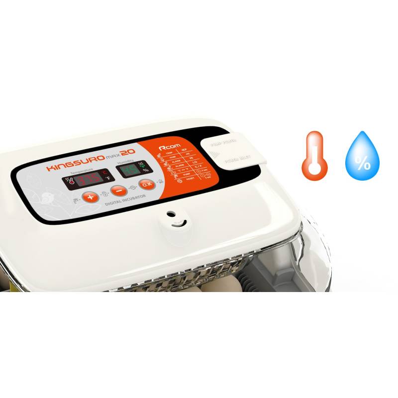 Rcom King Suro Max 20 Incubadora (Automática)