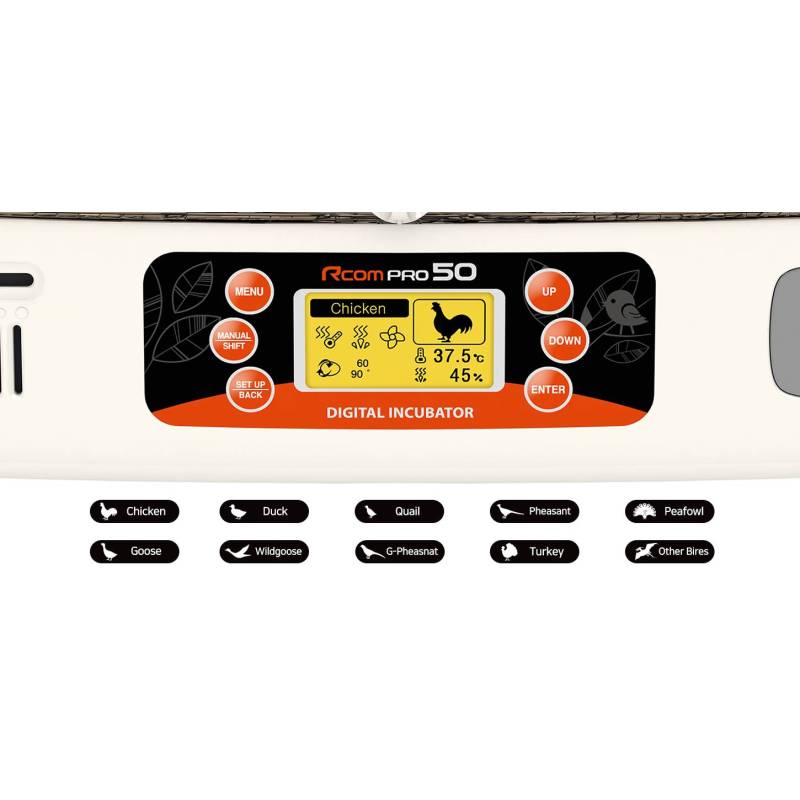 Rcom 50 PRO Digital Incubadora (Automática)
